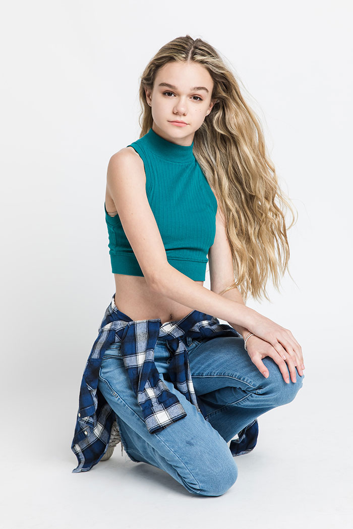 Brand Model And Talent Regan Teens Girls
