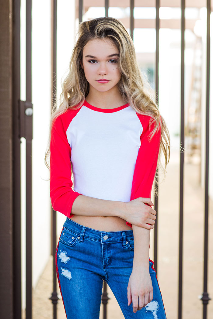 Brand Model And Talent Regan Teens Girls