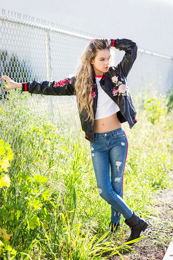 Brand Model And Talent Regan Teens Girls
