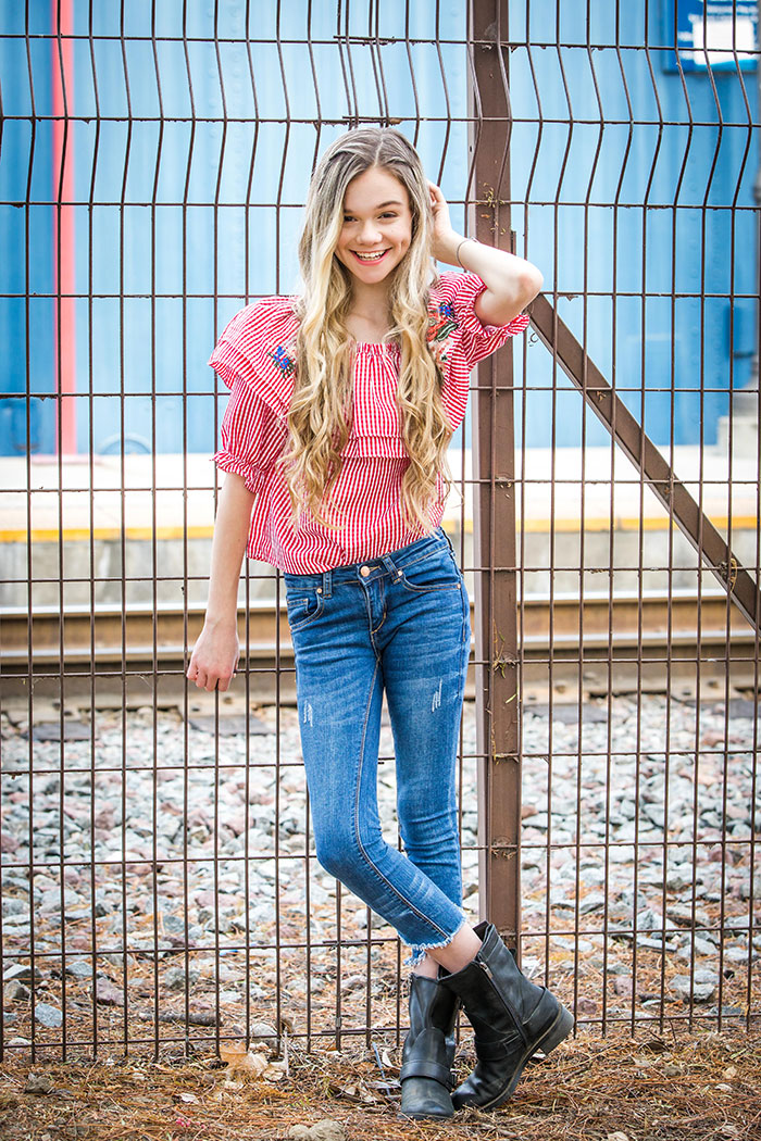Brand Model And Talent Regan Teens Girls